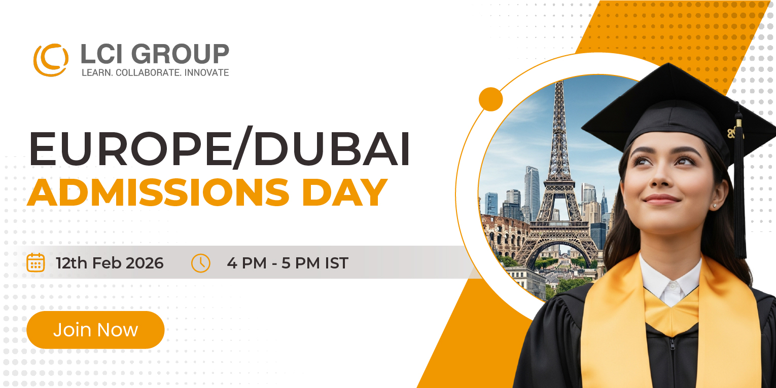 Europe Dubai Admissions Day | Study Abroad Event by LCI Group